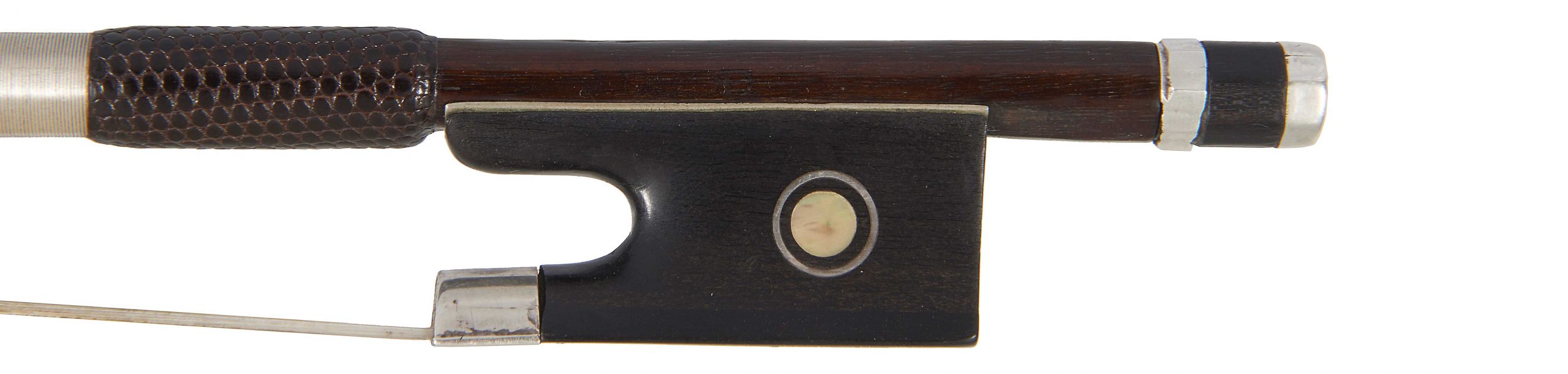 A silver-mounted violin bow by James Dodd | Four Centuries Gallery ...